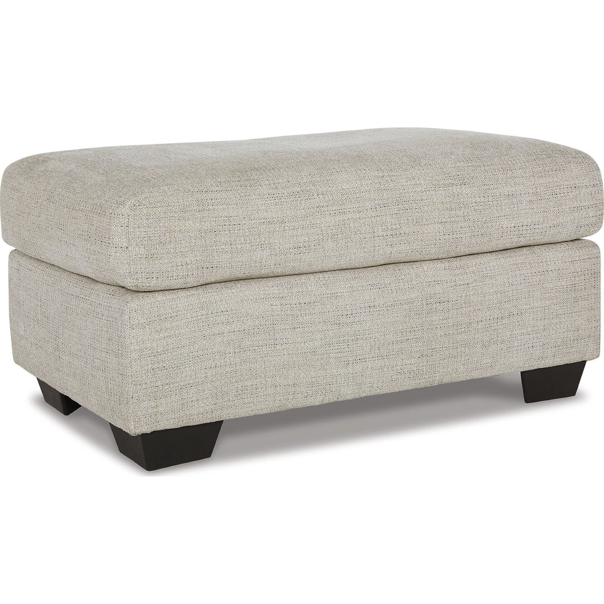 Vayda Ottoman - Pebble | Birts-Furniture
