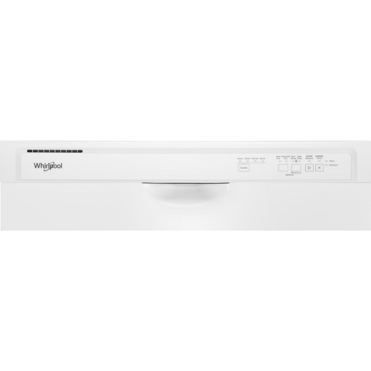 Whirlpool Dishwasher (WDF341PAPW) - White| Birts-Furniture
